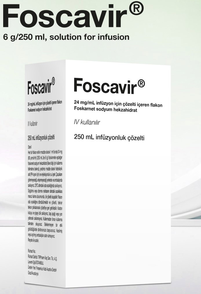 فوسکاویر (Foscavir) - شرکت پیک دارو توسعه | پانسمان سوربکت | درمان زخم ...